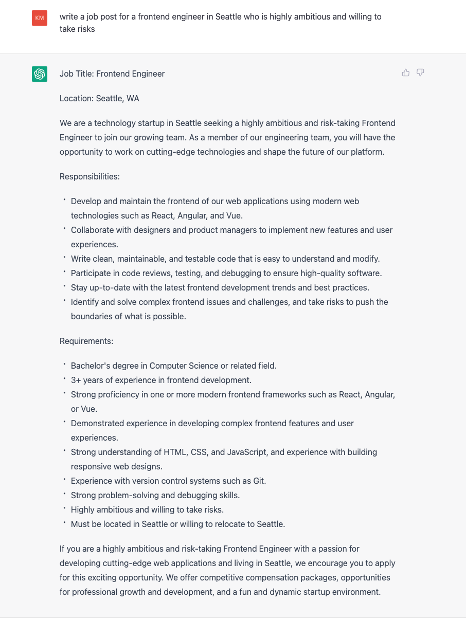 ChatGPT for HR: 4 questions to ask before you buy a new AI tool – Textio blog